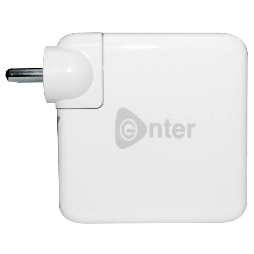 Buy Enter Universal USB-C 61 Watt Laptop Adapter, White at Best Price ...