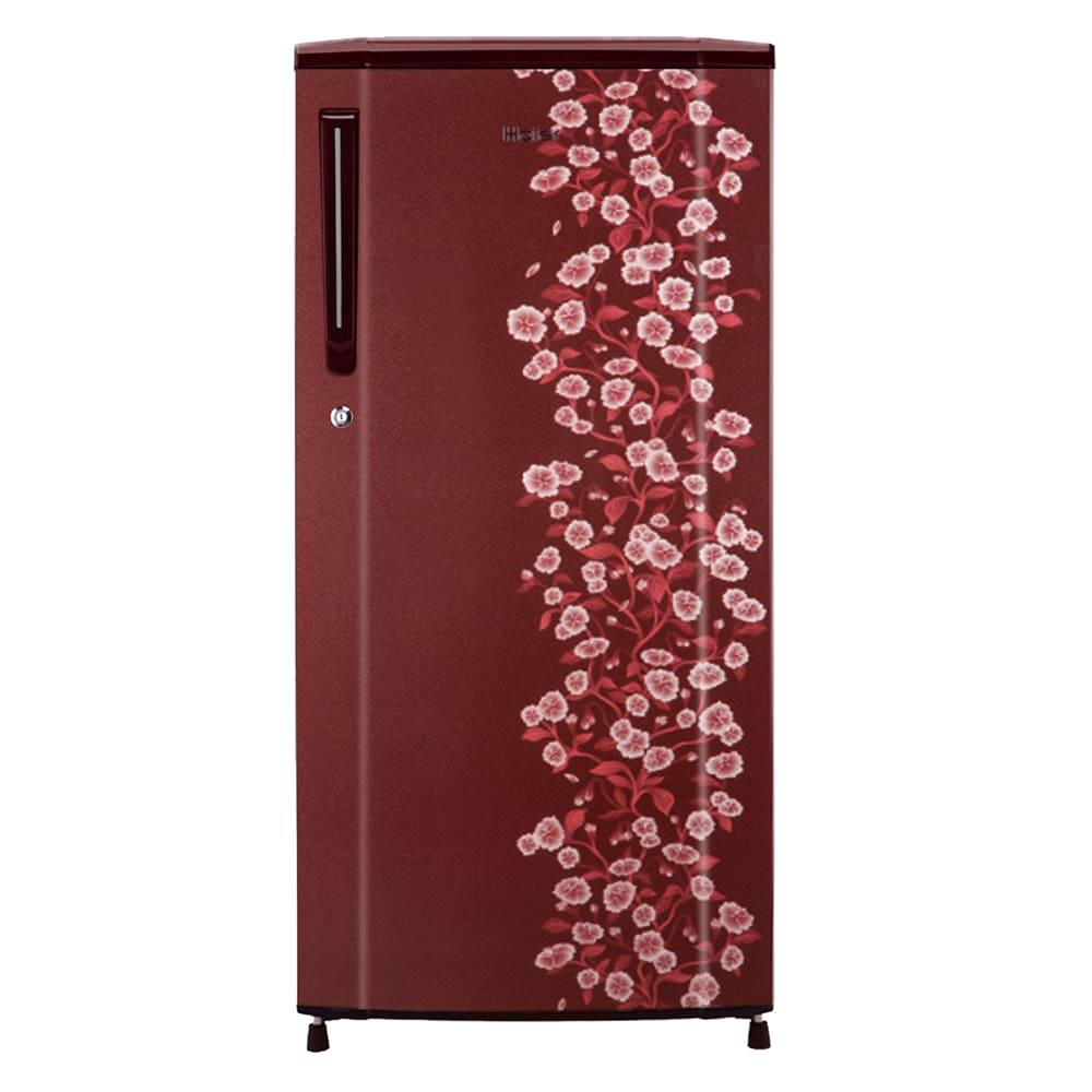 Buy Haier 190 litres 3 Star Single Door Refrigerator, Floral Red HRD ...
