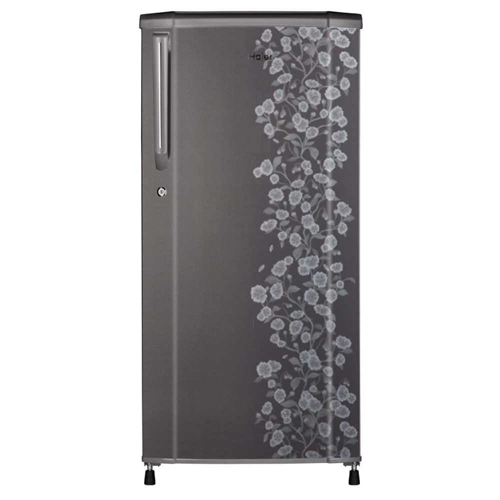 Buy Haier 190 litres 3 Star Single Door Refrigerator, Floral Grey HRD ...