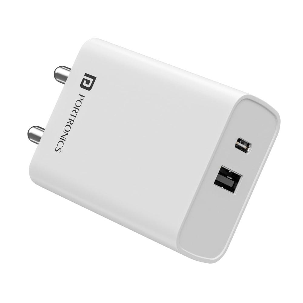 Buy Portronics Adapto 70 Mobile Phone Charger, White, White at Reliance ...