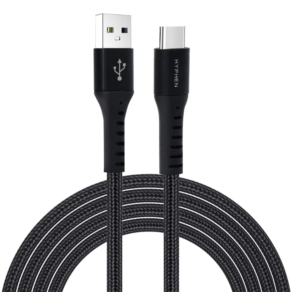 Buy Hyphen 200 cm (2 m) 65 W USB to Type-C PD Cable, Black at Reliance ...
