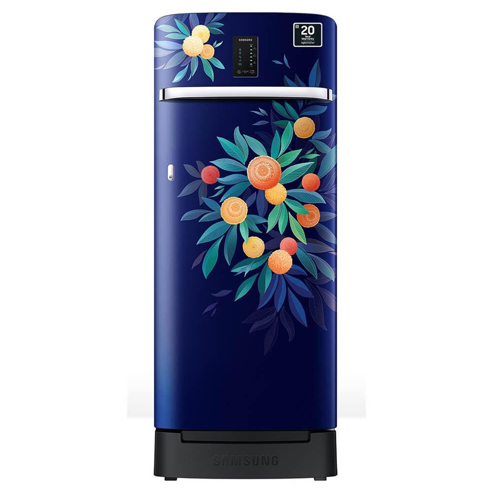 Buy Samsung 215 litres 4 Star Single Door Refrigerator, Blue Orange ...