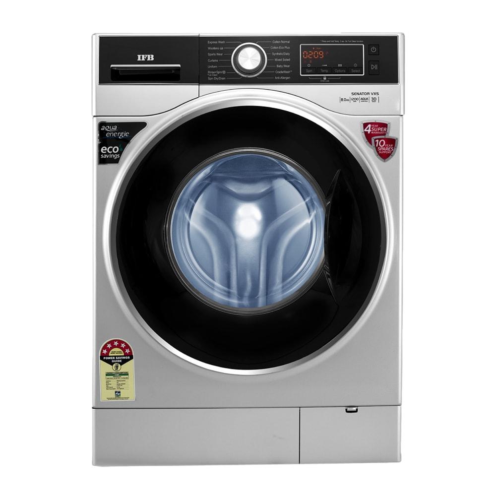 Buy IFB 8 Kg Fully Automatic Front Loading Washing Machine, Senator VXS ...