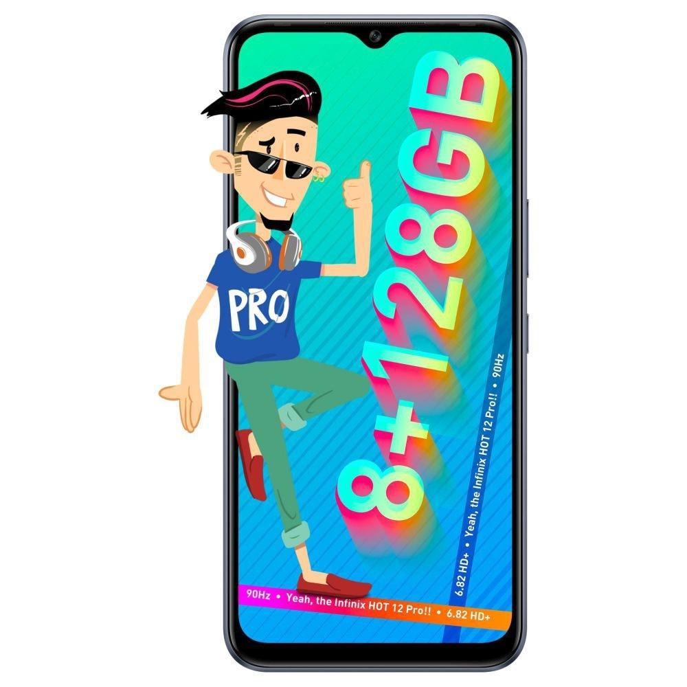 Buy Infinix Hot 12 Pro 128 GB, 8 GB RAM, Racing Black, Mobile Phone at ...
