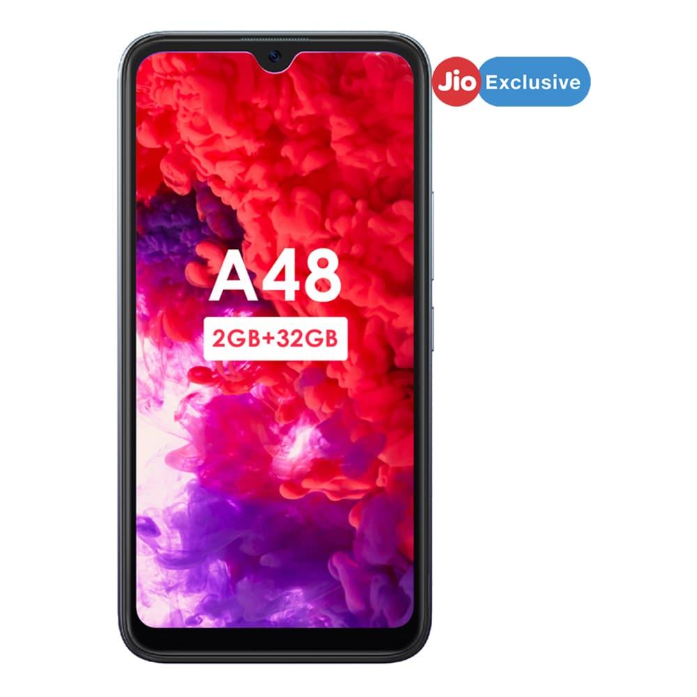Itel A48 32 GB, 2 GB RAM, Gradation Black, Mobile Phone (JioExclusive ...