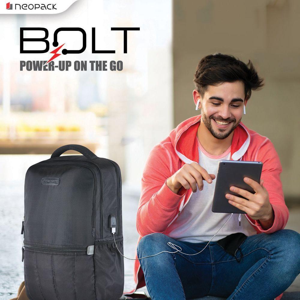 Buy Neopack Bolt Backpack for Up to 39.62 cms (15.6 inch) Laptops and ...