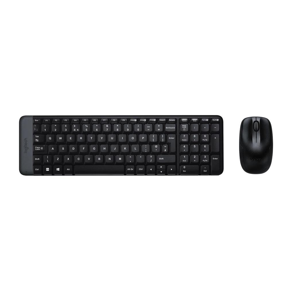 Buy Logitech MK220 Mouse & Keyboard Combo Wireless Laptop Keyboard ...