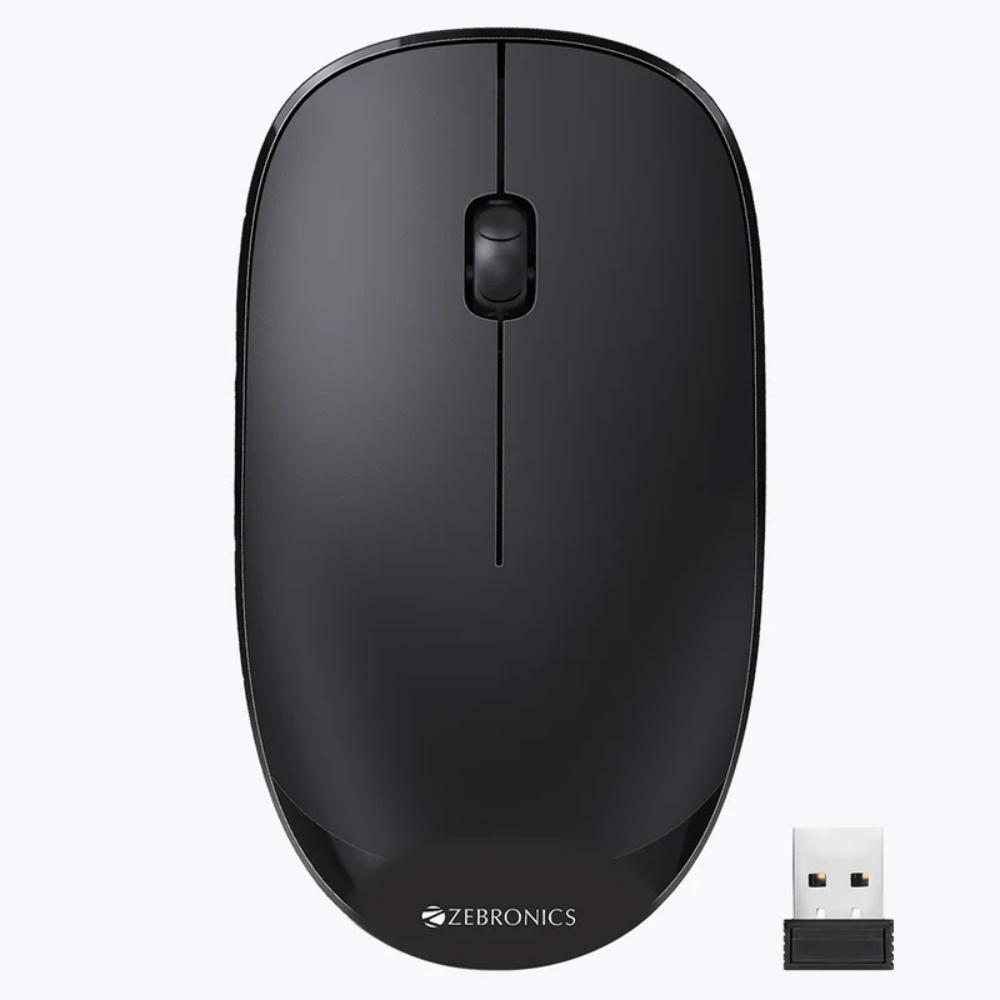 Buy Zebronics Zeb-Amaze 2.4Ghz Wireless Optical Mouse (Black) at ...