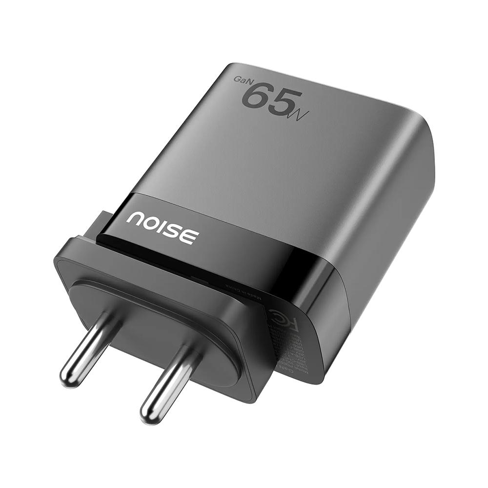 Buy Noise Power Series GaN 65 W Power Adapter, Meteor Black at Reliance ...