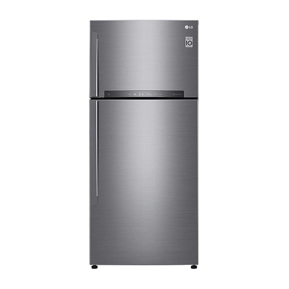 Buy LG 516 litres 3 Star Double Door Refrigerator, Shiny Steel GN ...