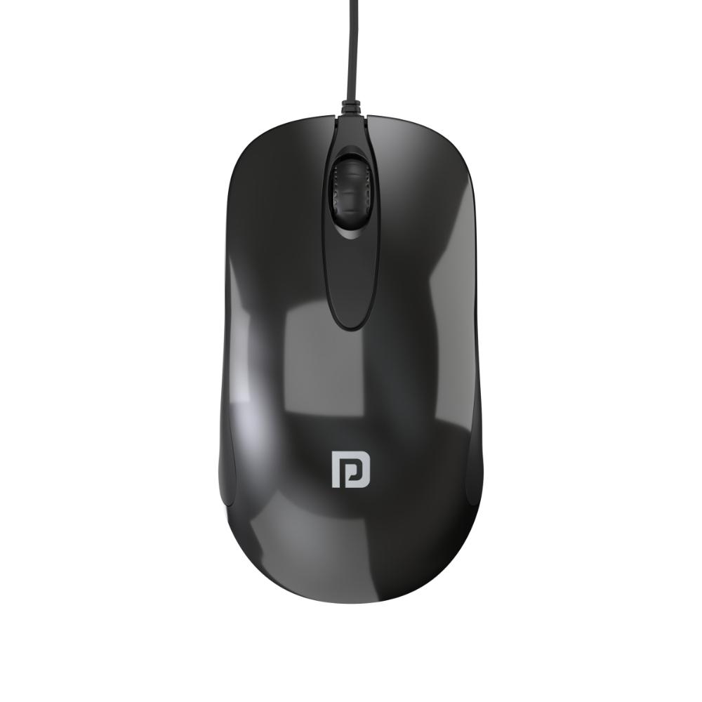 Portronics Toad 26 Wired Mouse, Black