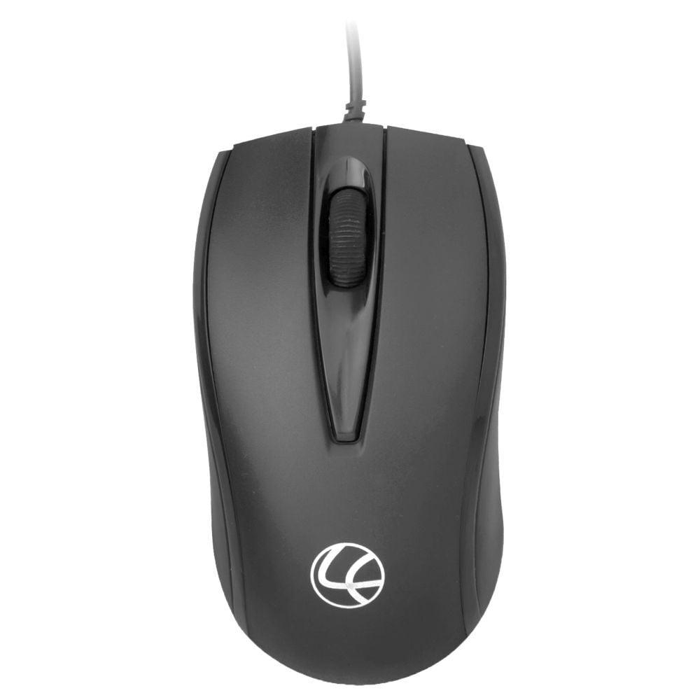 Lapcare L-70 Wired Optical Mouse, Black, LKMOPL7923