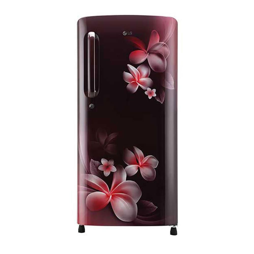 Buy LG 190 litres 4 Star Single Door Refrigerator, Scarlet Plumeria GL ...
