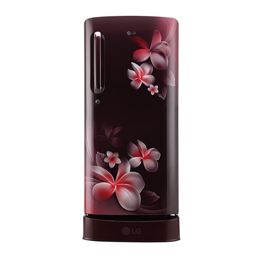 Buy LG 190 litres 4 Star Single Door Refrigerator, Scarlet Plumeria GL ...