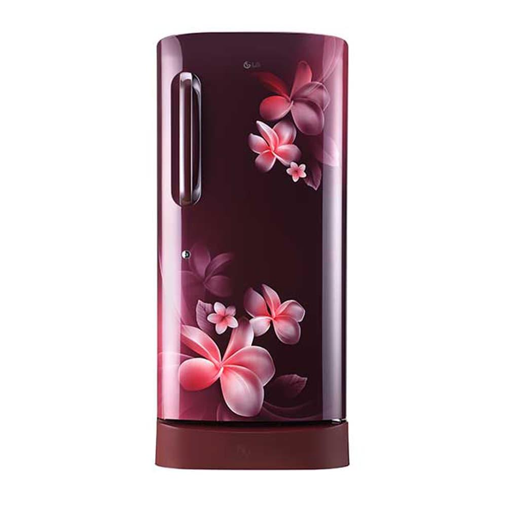 Buy LG 215 litres 4 Star Single Door Refrigerator, Scarlet Plumeria GL ...