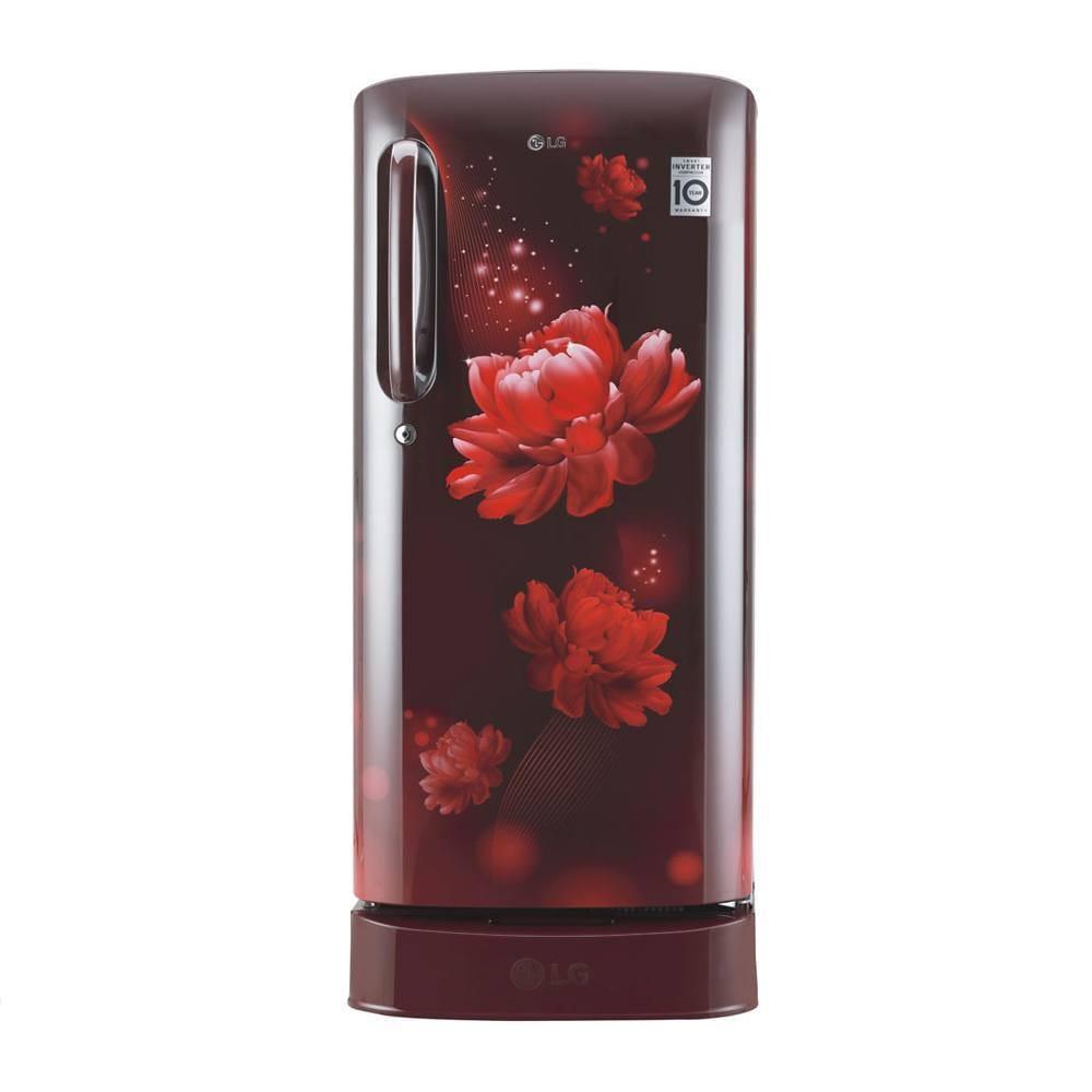 Buy LG 190 litres 4 Star Single Door Refrigerator, Scarlet Charm GL ...