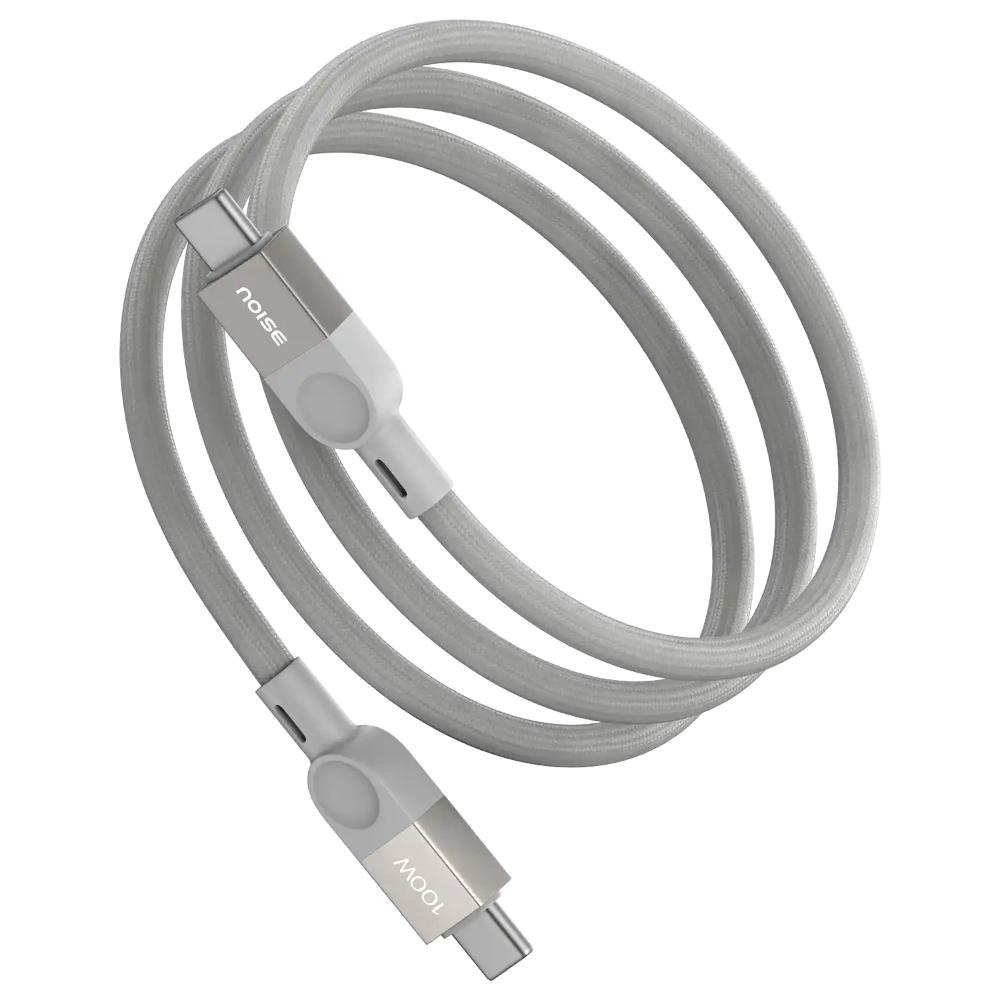 Buy Noise Power Series 100 W Type-C to Type-C Braided Magnetic Power ...