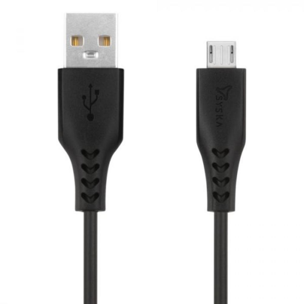Buy Syska Ccmp B M Micro Usb Pvc Charging Cable At Reliance Digital