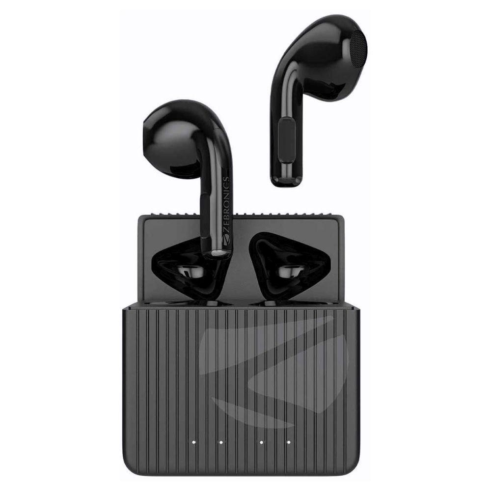 Buy Zebronics Zeb Sound Bomb 3 TWS Wireless Earbuds, upto 12 hrs of ...