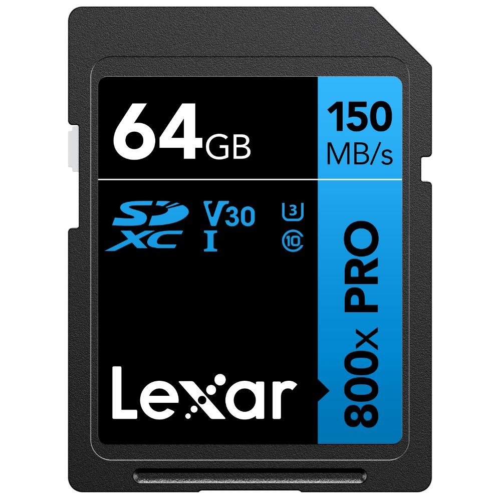 Buy Lexar 256GB SDHC/SDXC UHS-I 800x Pro Memory Card, Blue at Reliance ...