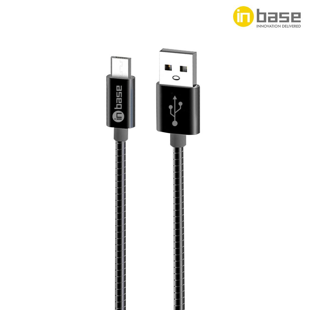 Buy Inbase Ultra Tough Metal IB-1359 Micro USB Cable, Black at Best ...