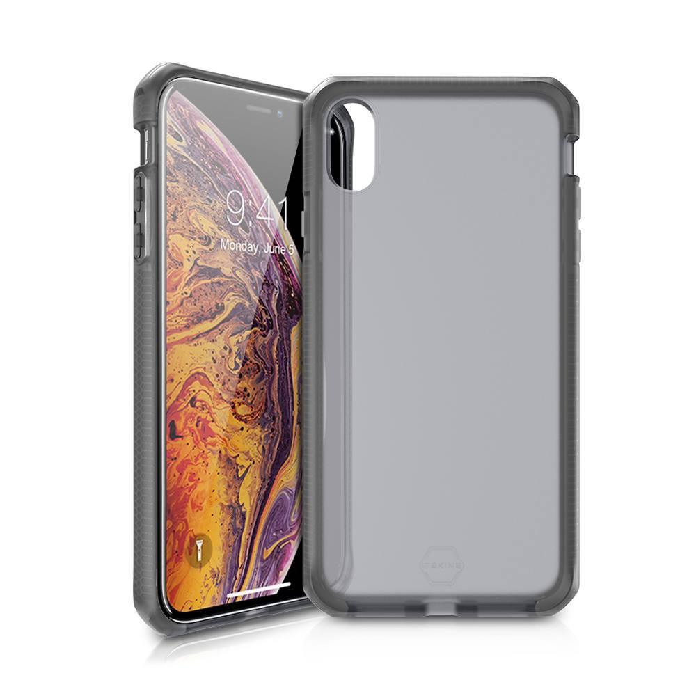 Buy ITSkins Supreme Frost Mobile Case for iPhone XS Max, Black/Grey at ...