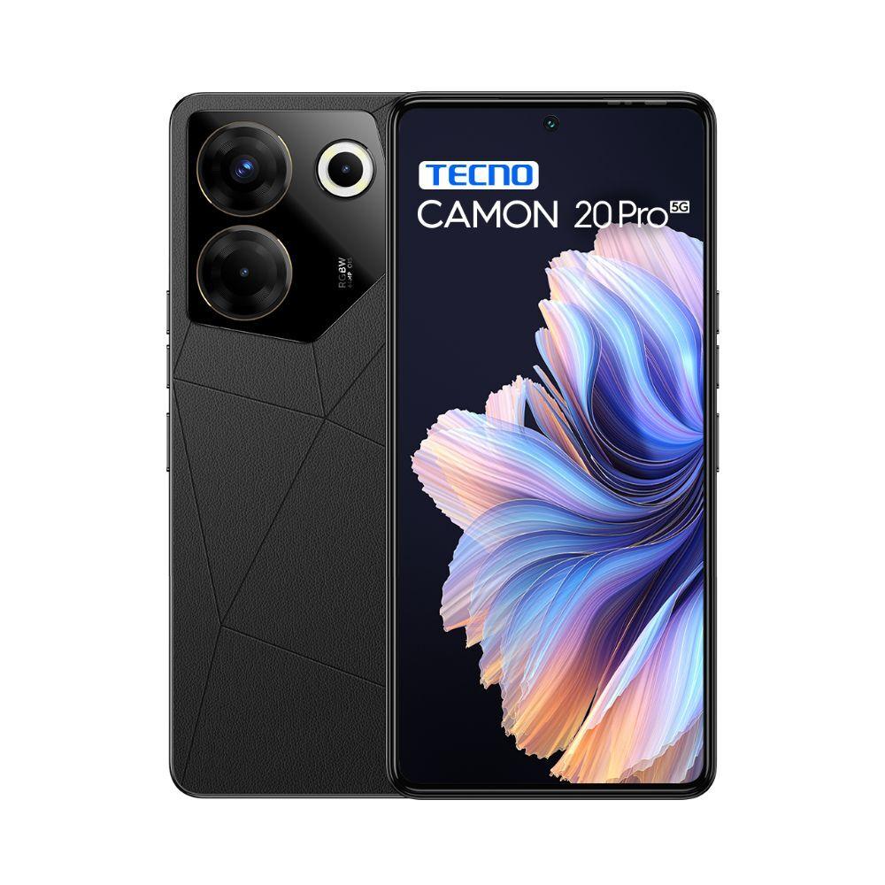 Buy Tecno Camon 20 Pro 5G 128 GB, 8 GB RAM, Black, Mobile Phone at ...