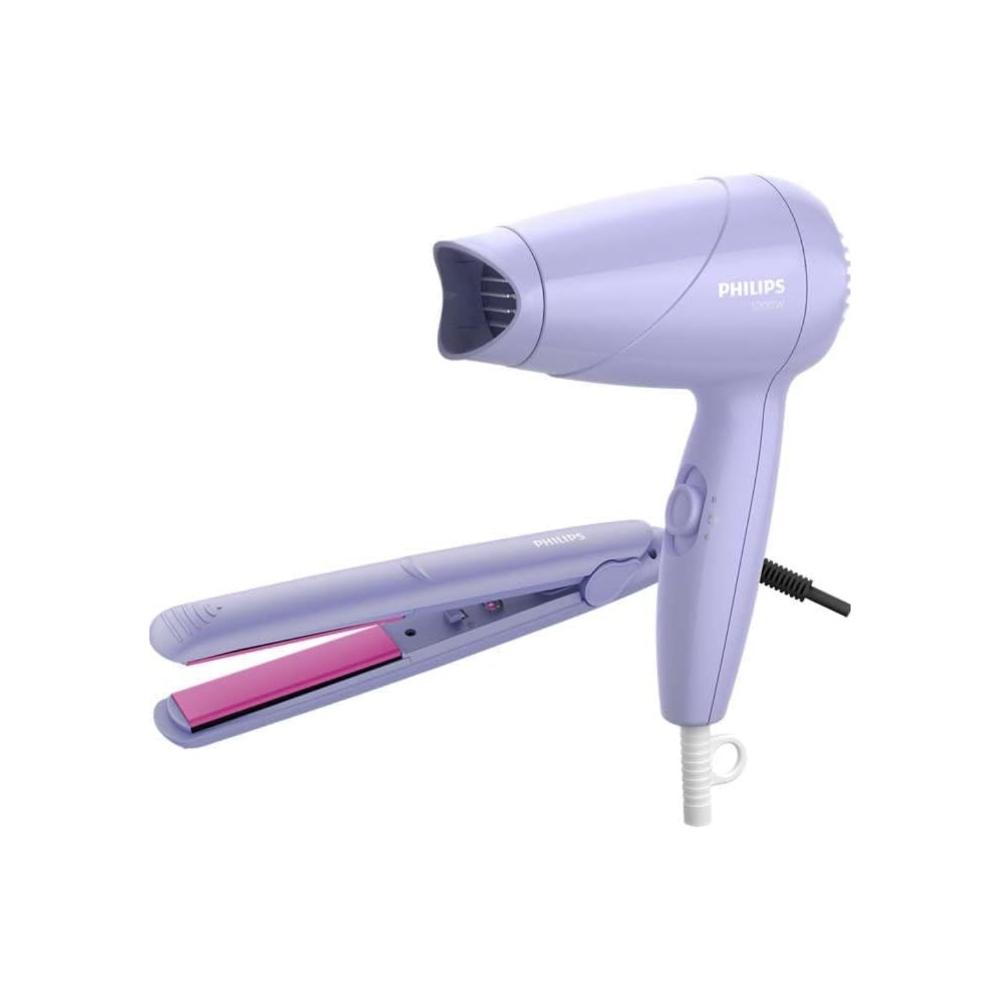 Buy Philips HP8643/56 Hair Styling Kit, Dryer and Straightner Combo at ...