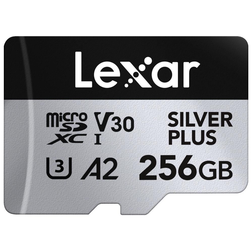 Buy Lexar 256 GB Professional UHS-I Silver Plus microSDXC Card at ...