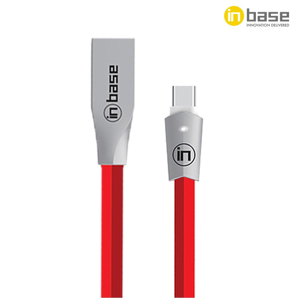 Buy Inbase IB-637 Zinc Alloy 5 Amp 1.2 Meter USB-C to USB-A Cable, Red ...