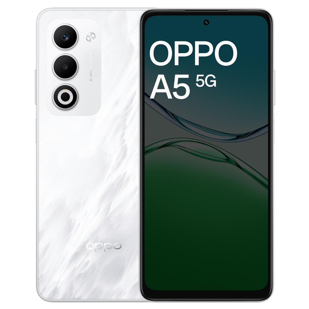 Buy Oppo A5 5G 128 GB, 8 GB RAM, Mist White Online at Best Price