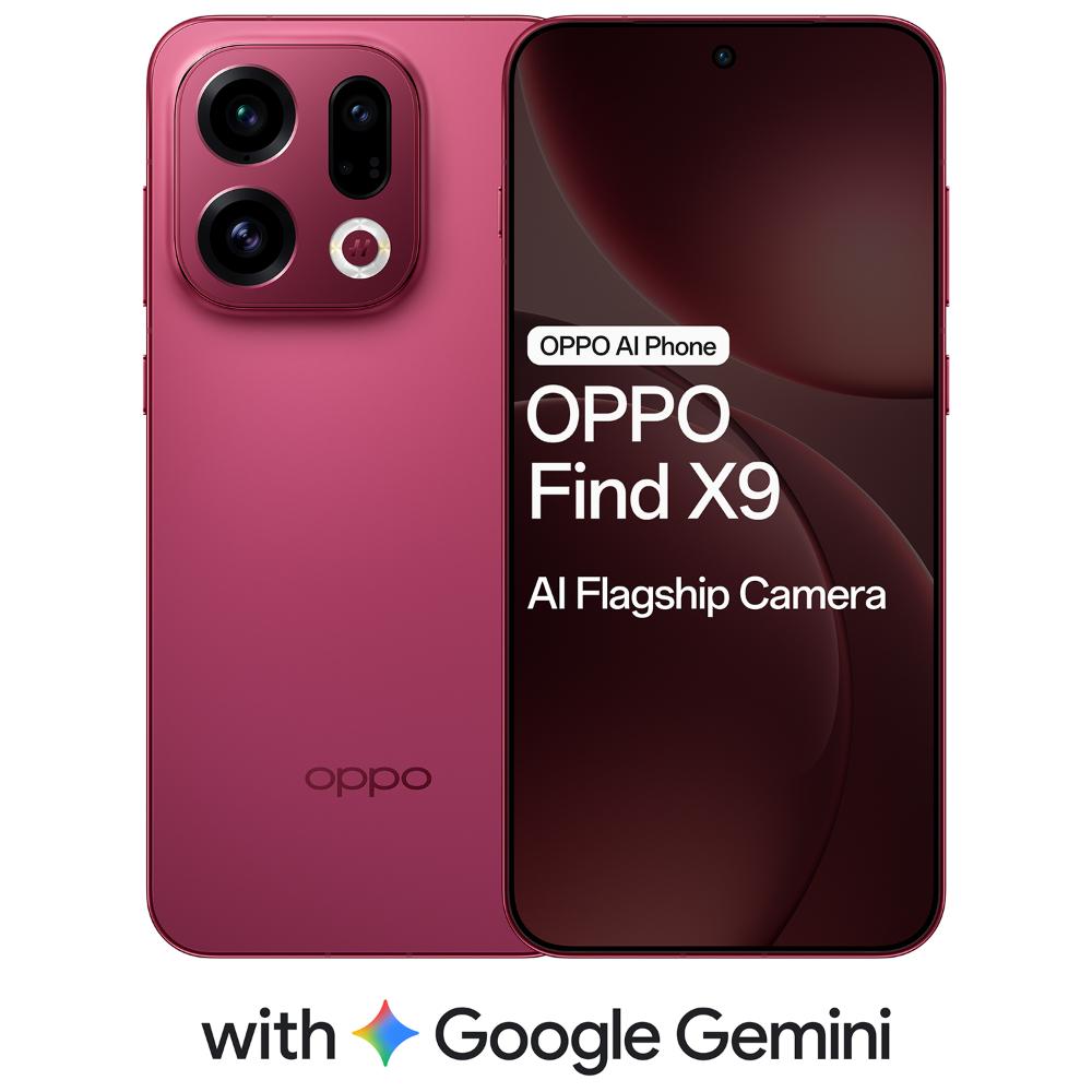 Buy OPPO Find X9 5G 256 GB, 12 GB RAM, Velvet Red, Mobile Phone at ...