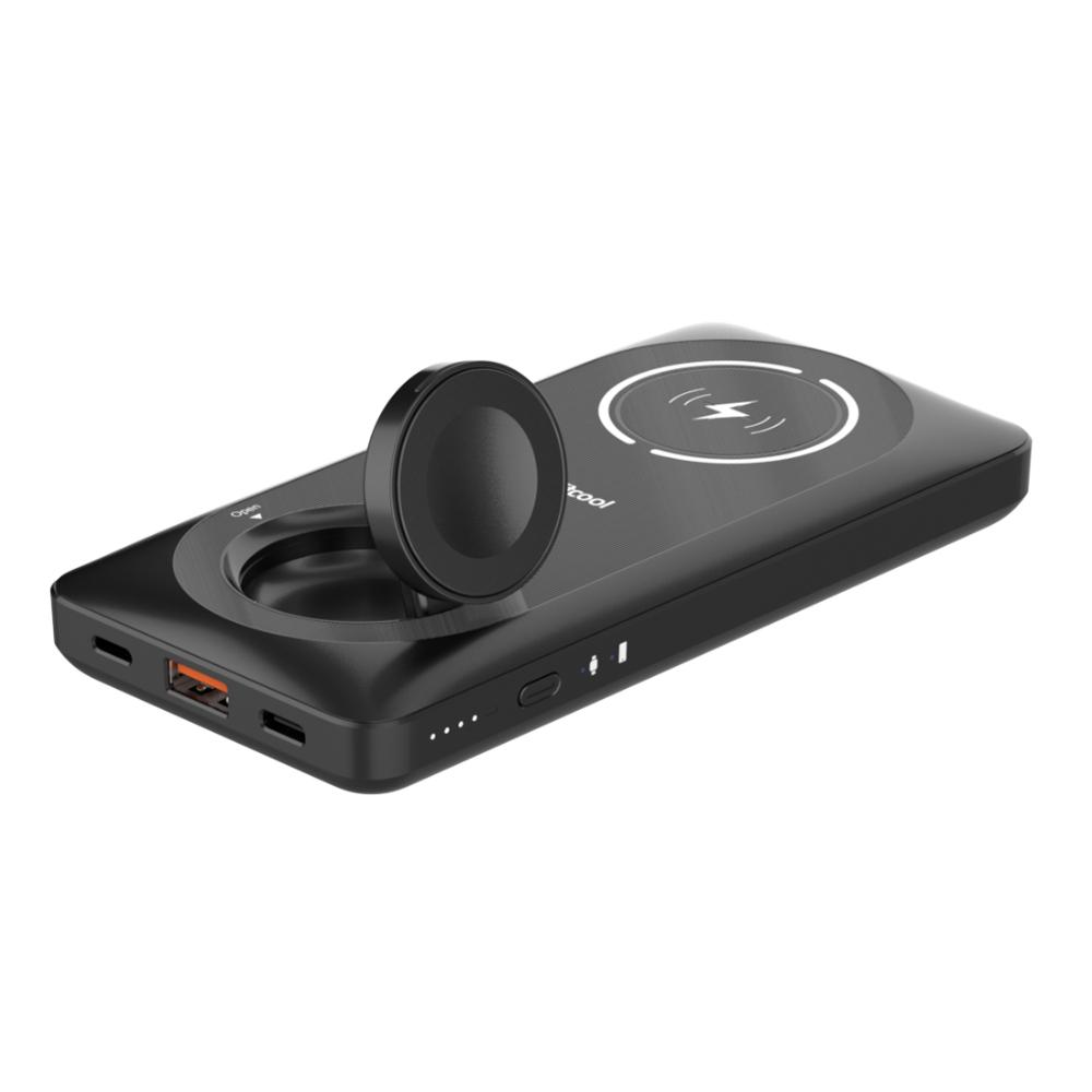 Buy Stuffcool PBMONDEBLK 2in1 Wireless Powerbank, Black at Reliance Digital