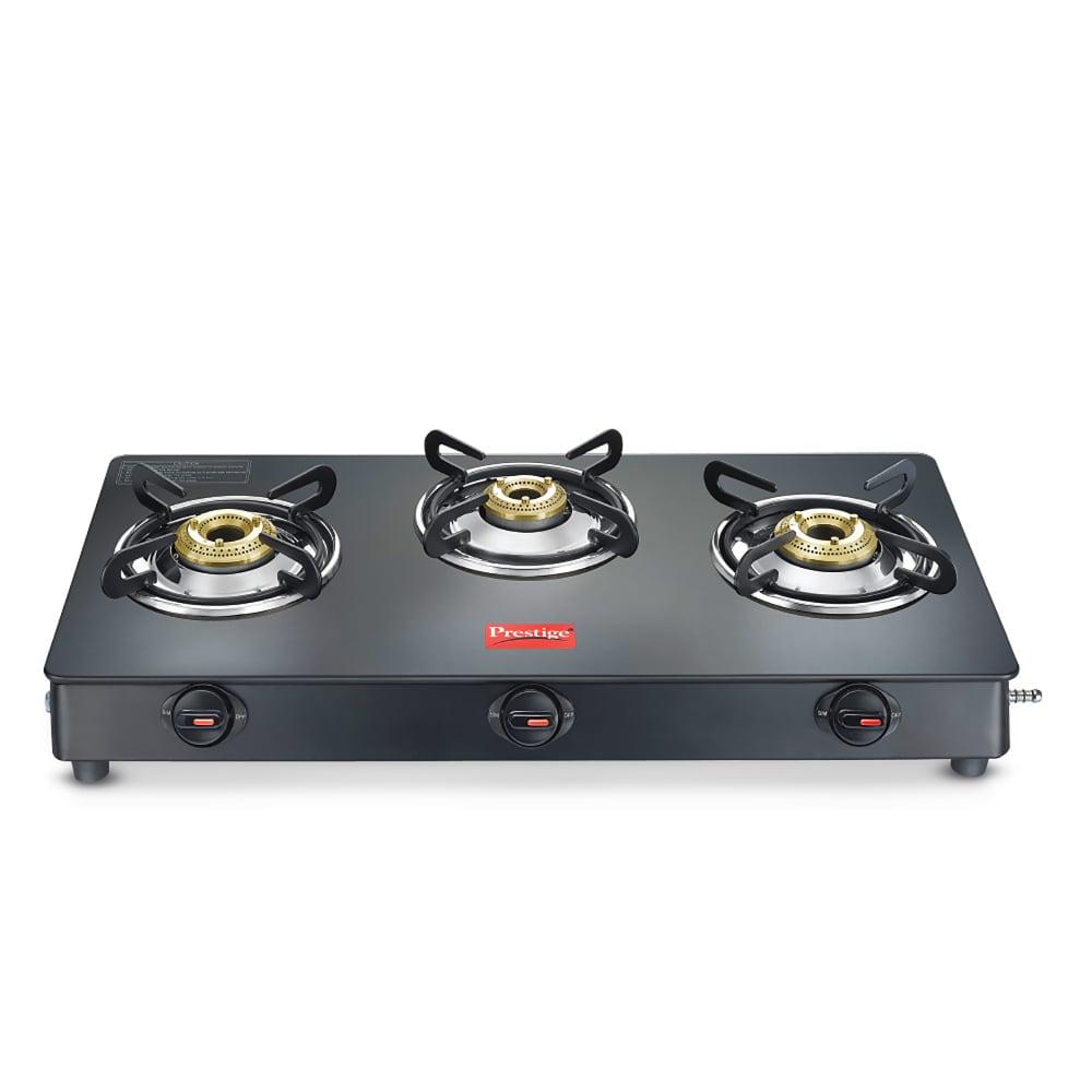 Buy Prestige Magic Plus Glass Top 3 Burner Gas Stove, GTMP 03 at ...
