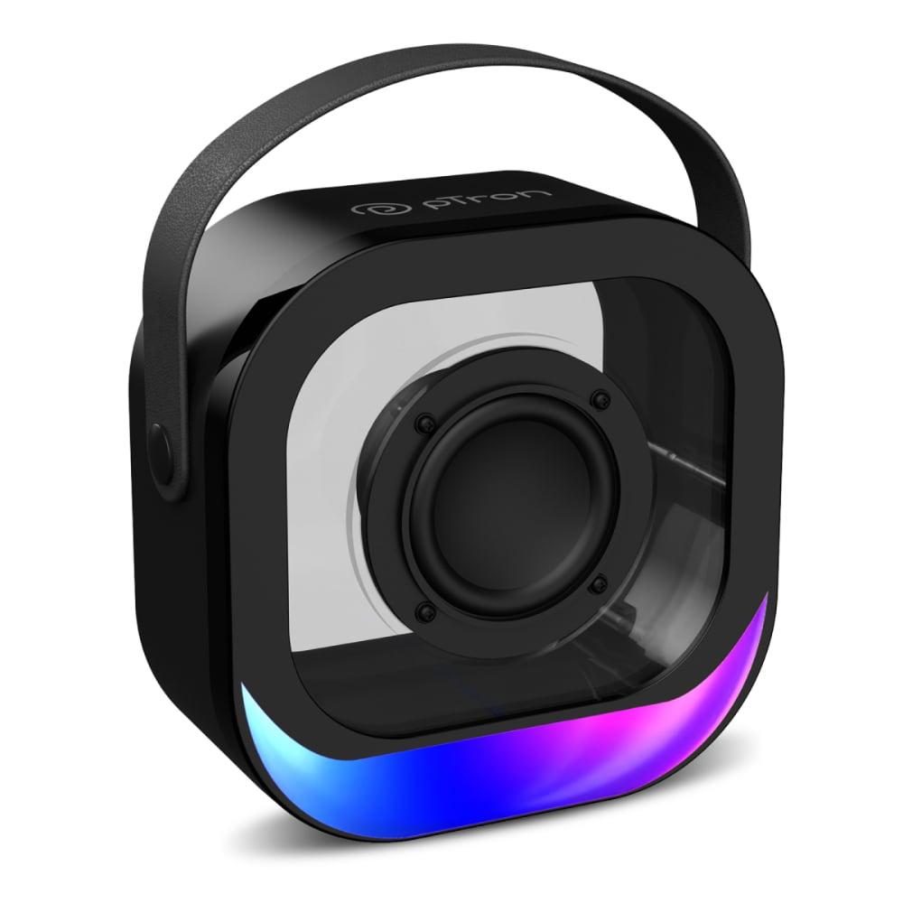 Buy pTron Fusion Moment 10 Watts Mini Bluetooth Speaker, Black at ...