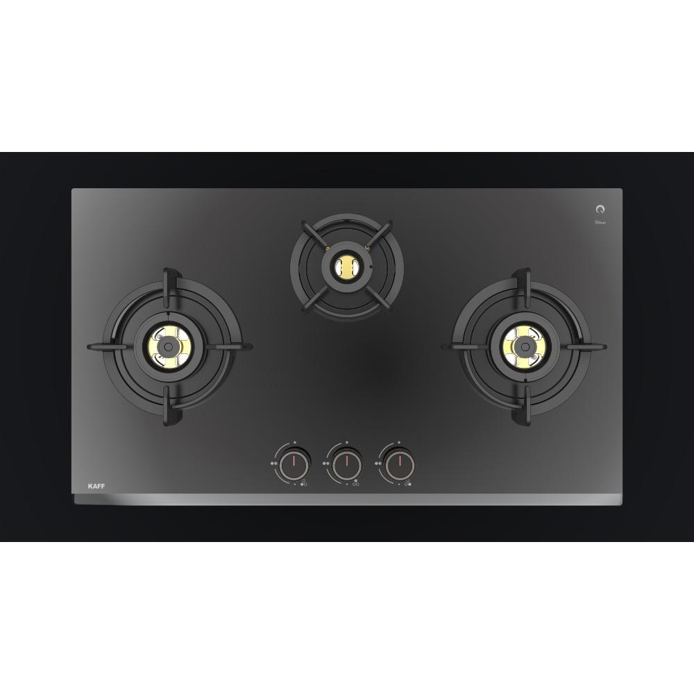 Buy Kaff ASF783 3 Burner Hob, Black at Reliance Digital