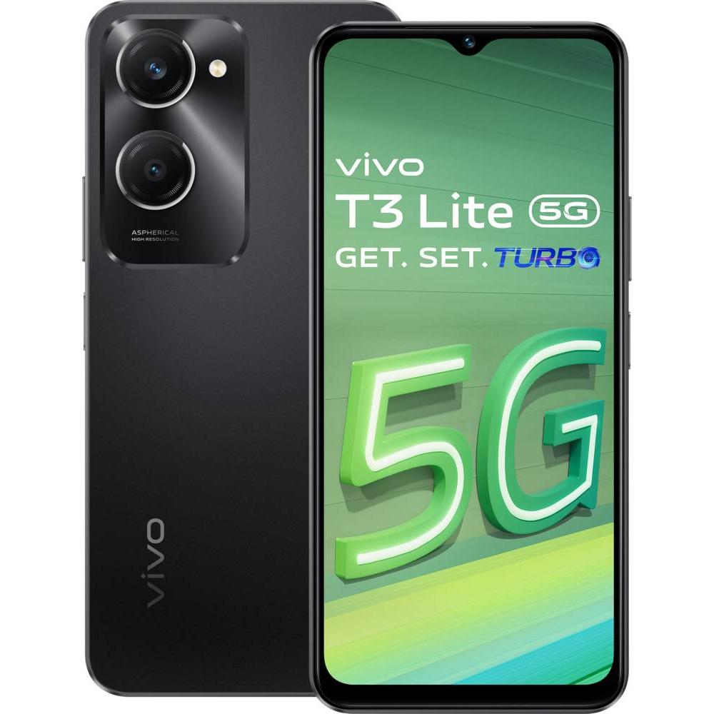 Buy Vivo T3 Lite 5G 128 GB, 4 GB RAM, Black, Mobile Phone at Reliance ...