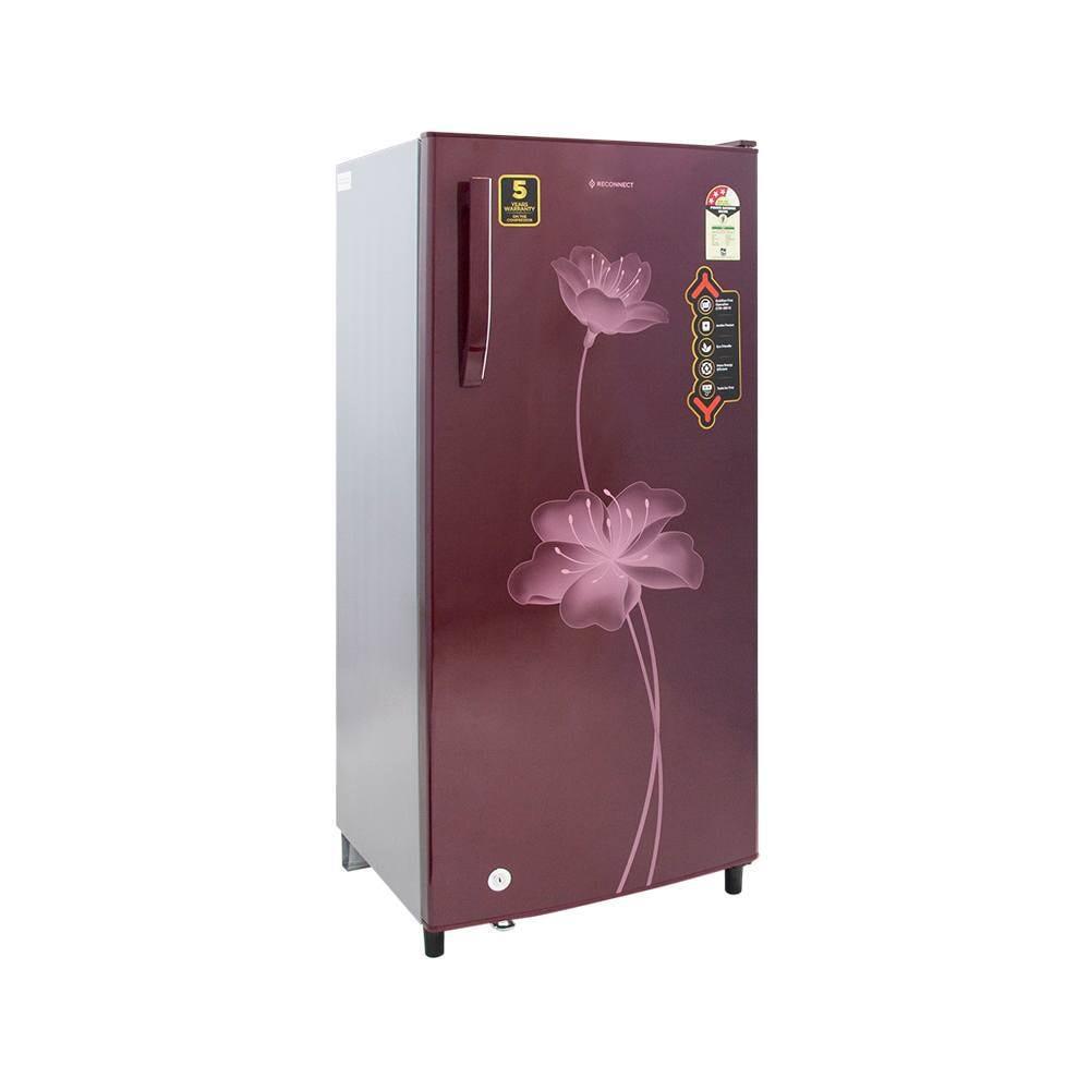 Buy Reconnect 190 litres 3 Star Single Door Refrigerator, Maroon ...