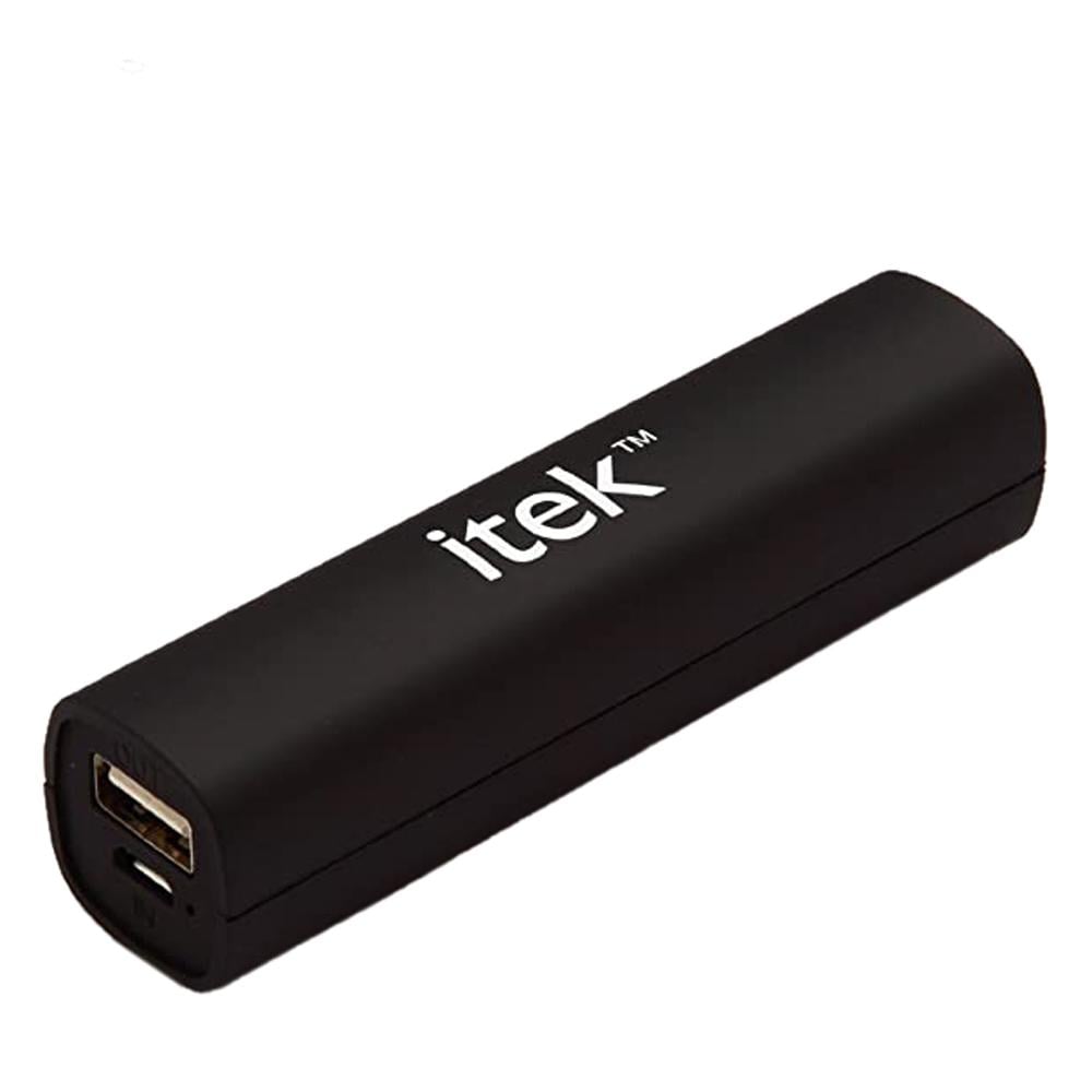 itek 2600 mAh Power Bank, RBB009_BK