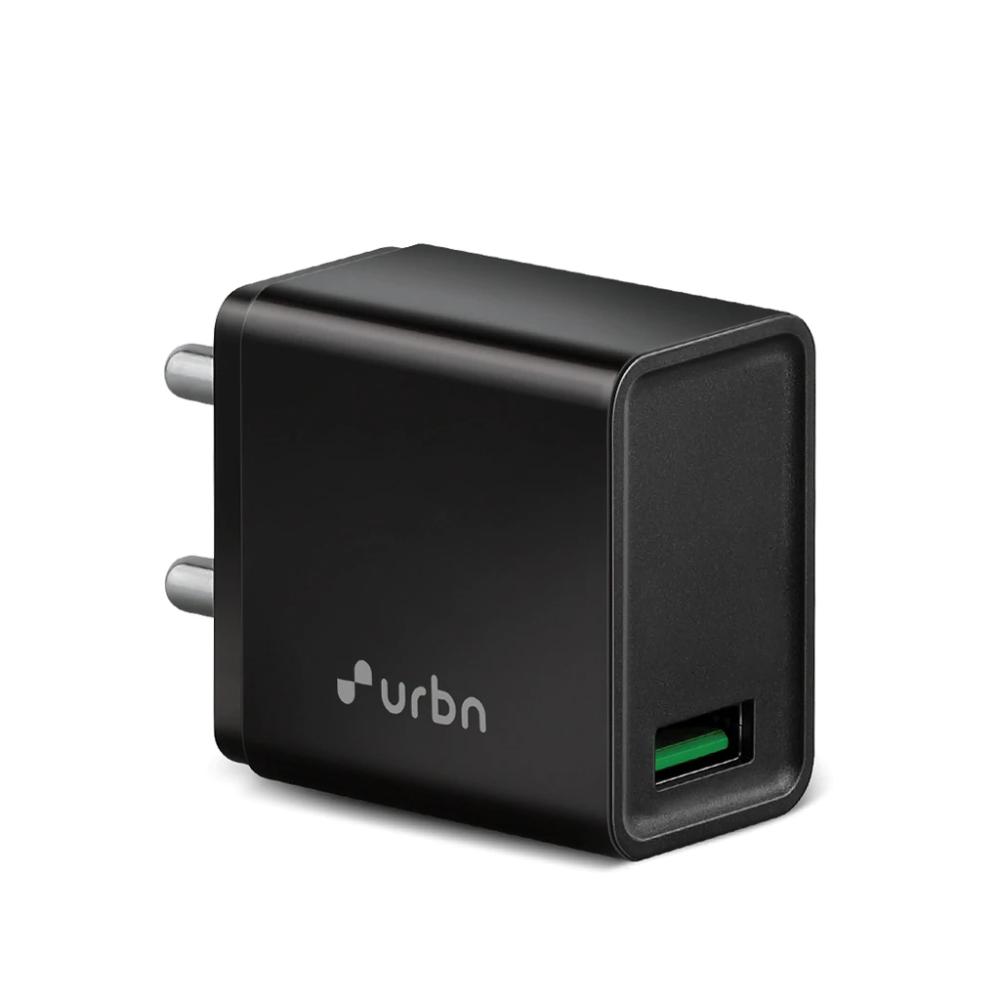 Buy Urbn UWA180 18 Watt Wall Charger and Adaptor, Black at Best Price ...