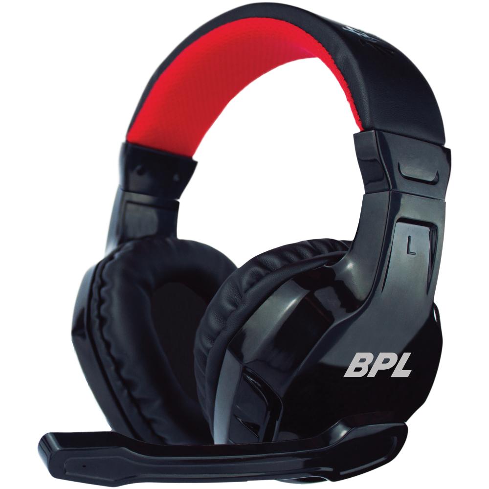 BPL Gaming Headphone with Mic, BWH301, Black
