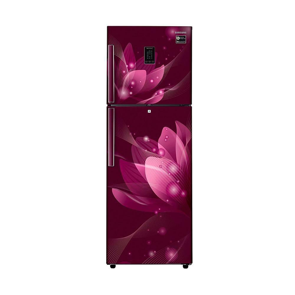Buy Samsung 324 litres 3 Star Double Door Refrigerator, Saffron Red ...