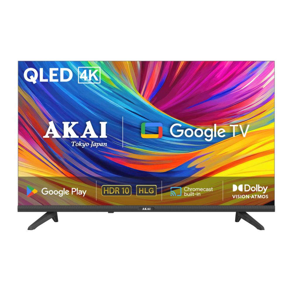 Buy AKAI 165 cm (65 Inch) Bezel-Less 4K UHD Smart QLED Google TV ...