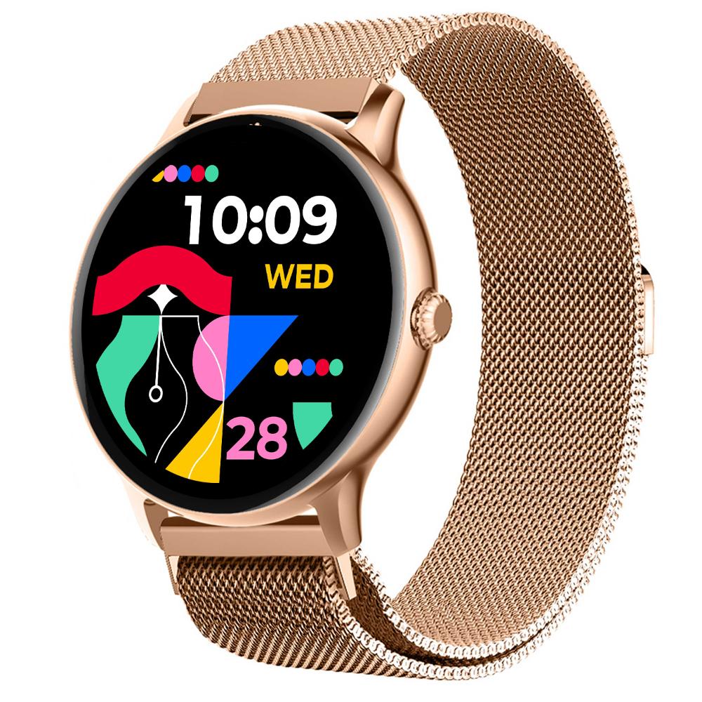 Buy Fire-Boltt Ninja Talk Steel Smartwatch, Gold at Reliance Digital