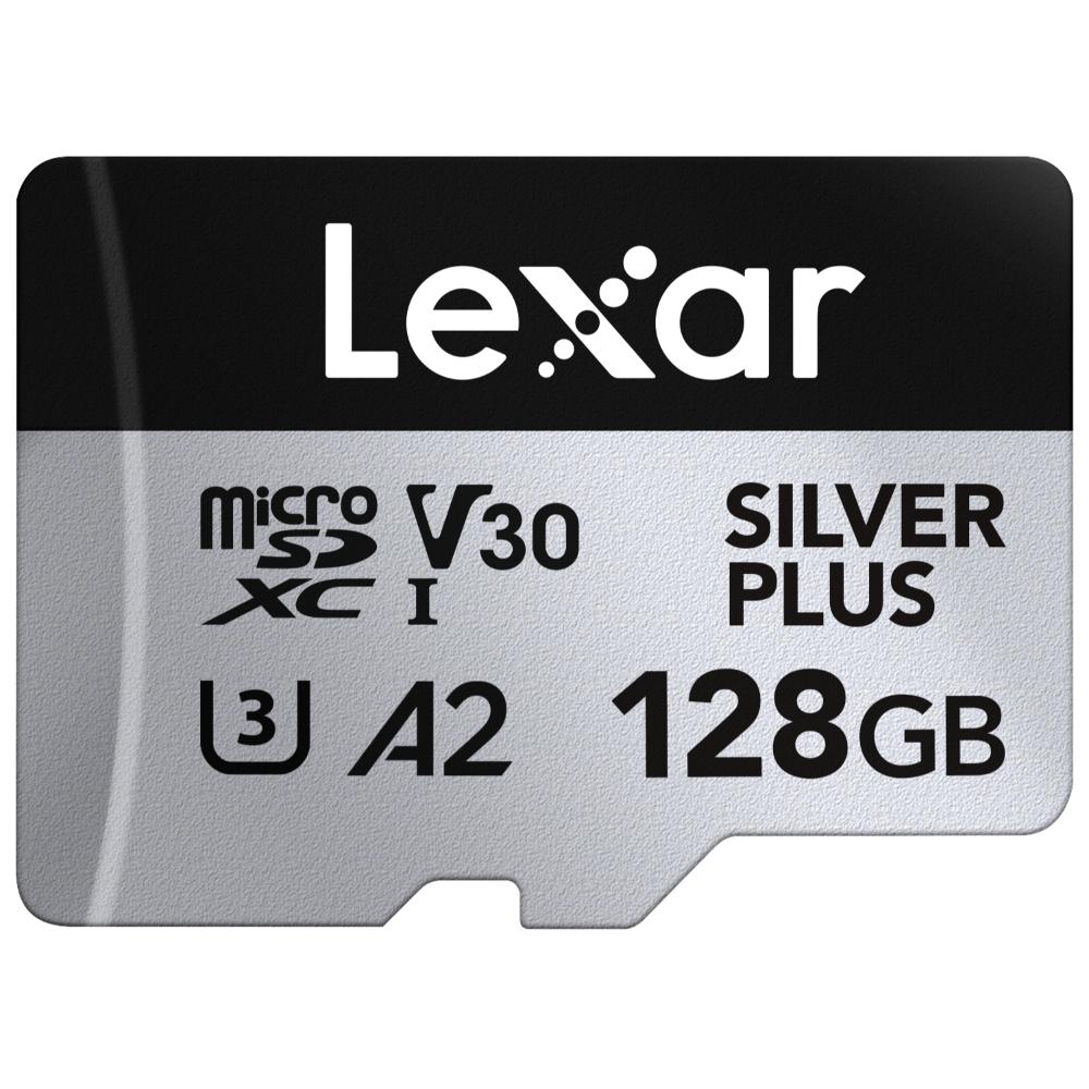 Buy Lexar 128 GB Professional UHS-I Silver Plus microSDXC Memory Card ...