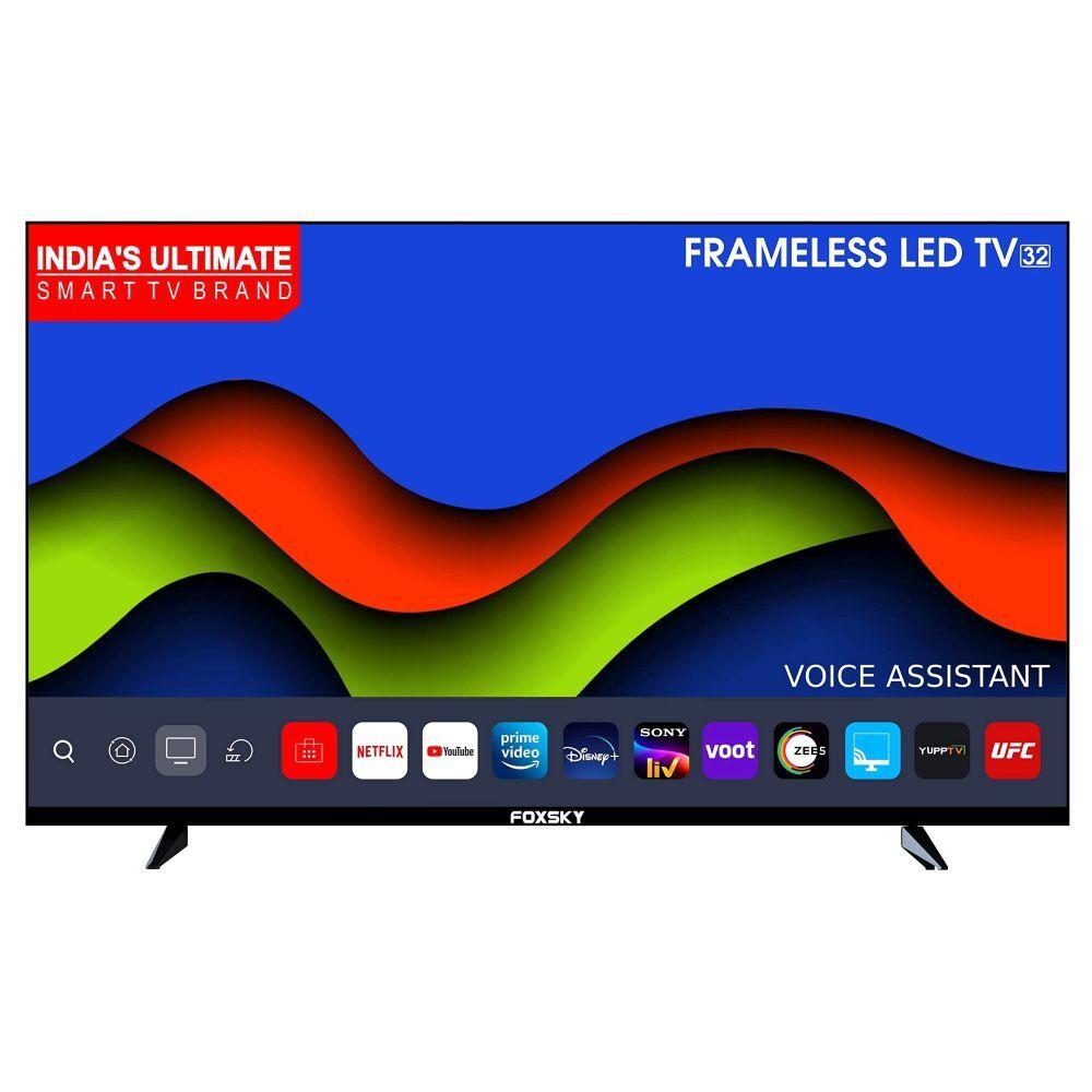 Buy Foxsky 80 cm (32 inch) HD Ready LED Smart TV, 2K FHD Series 32FS-VS ...