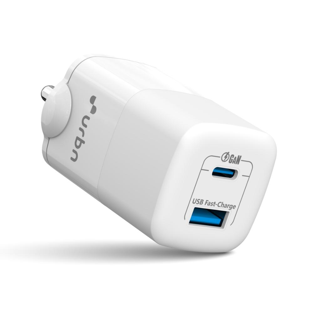 Buy Urbn 65 W QCPD GaN Pro Wall Adapter, White at Reliance Digital