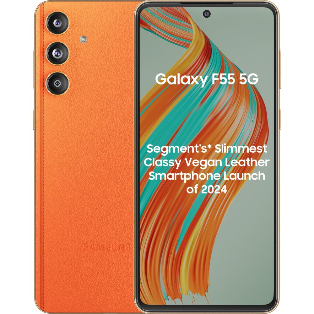 Buy Samsung F55 5G 128 GB, 8 GB RAM, Orange, Mobile Phone at Reliance ...