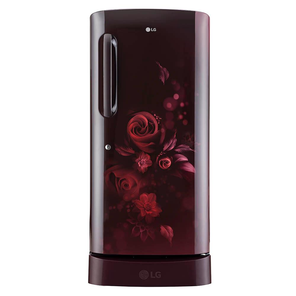 Buy LG 215 Litres 3 Star Single Door Refrigerator, Scarlet Euphoria GL ...
