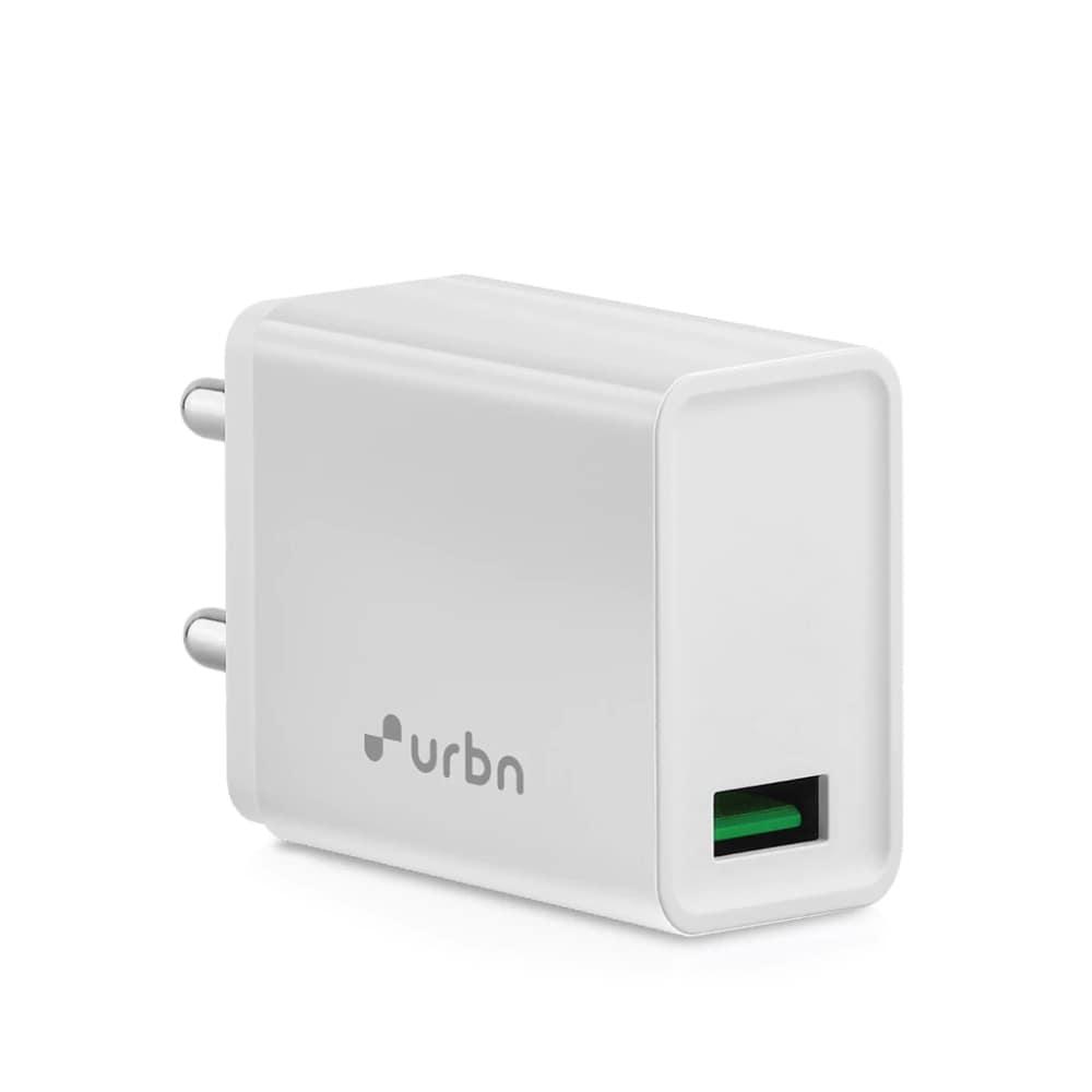 Buy Urbn UWA180 18 Watt Wall Charger and Adaptor, White at Best Price ...